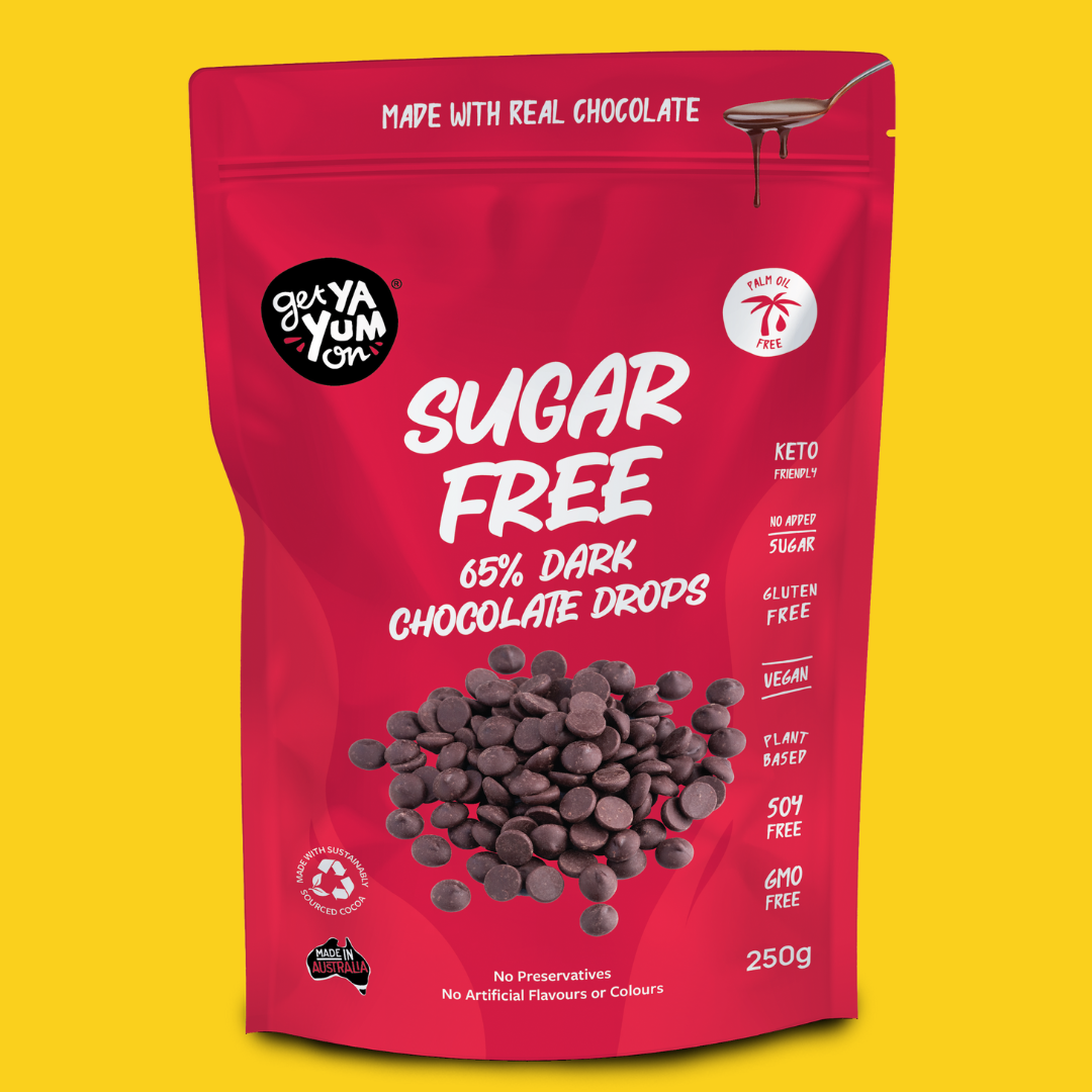 Sugar Free Dark Chocolate Chips 250g – GetYaYumOn